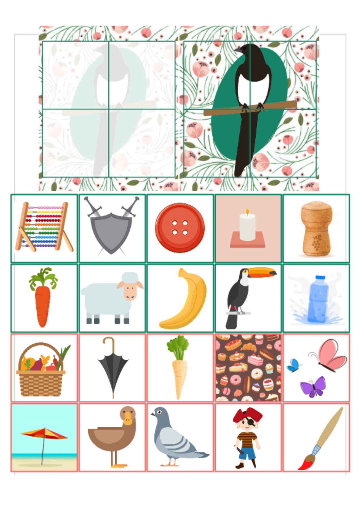 Le jeu de la jardinière – Syllabes d’attaque
